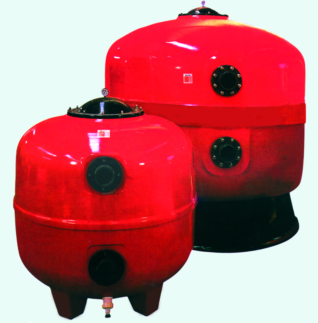 Filtro Industrial Laminado 2000 Velocidad 20 m3/m2h Coral | PisciRivas 3000